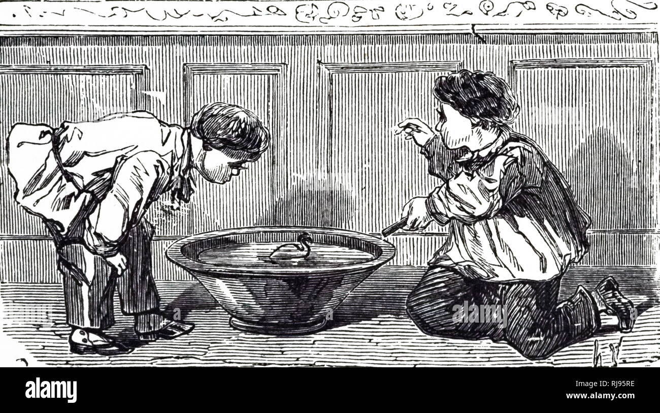 Victorian children playing hi-res stock photography and images - Alamy