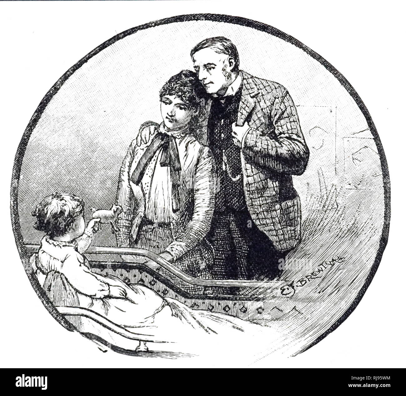 Victorian parents love hi-res stock photography and images - Alamy