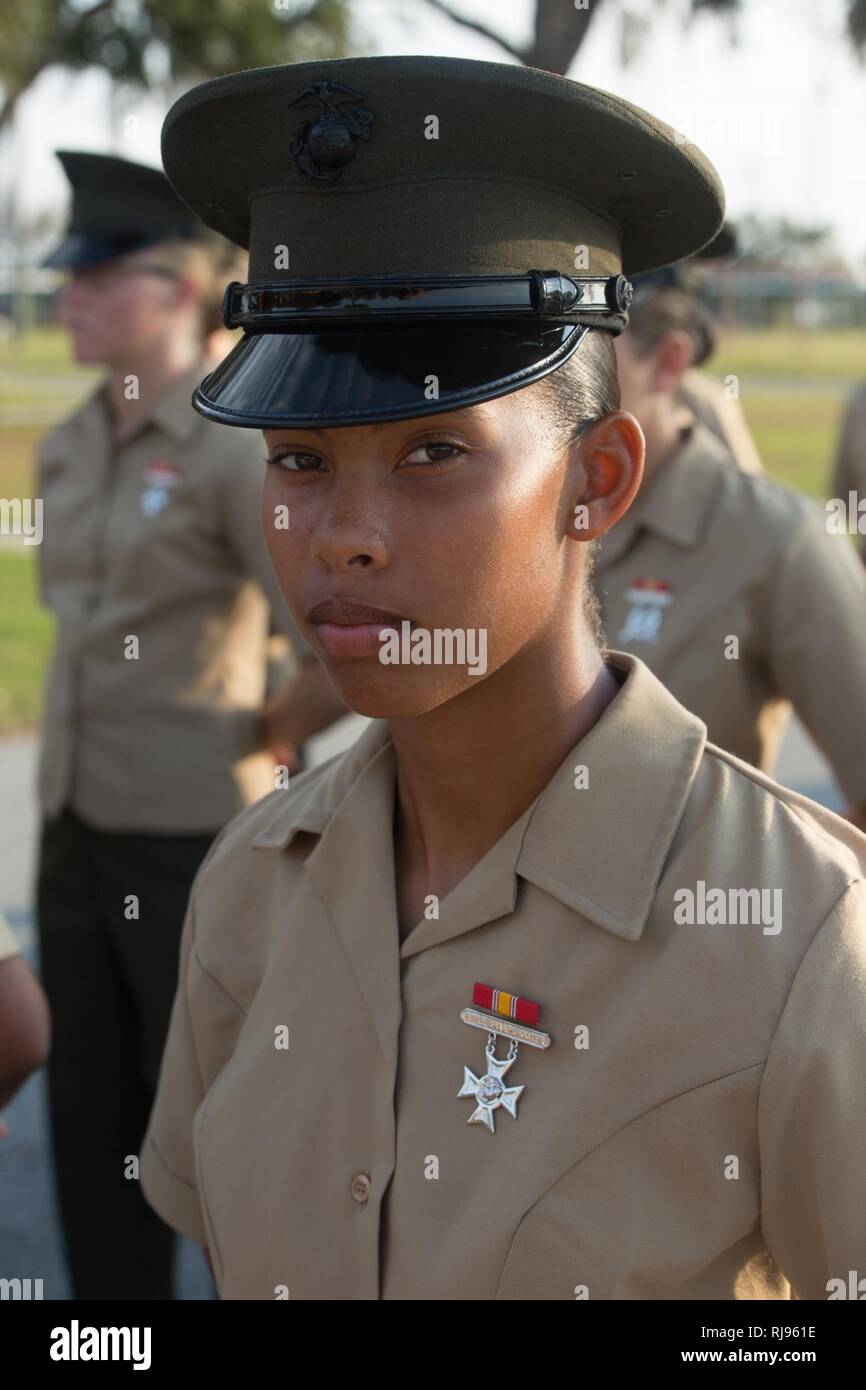 Pfc. Cela B. Irons, Platoon 4039, November Company, 4th Recruit ...