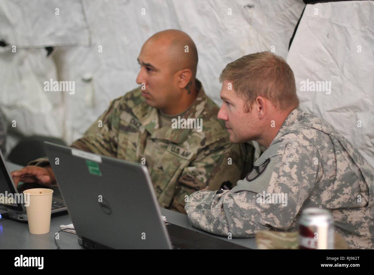 136th maneuver enhancement brigade hi-res stock photography and images ...