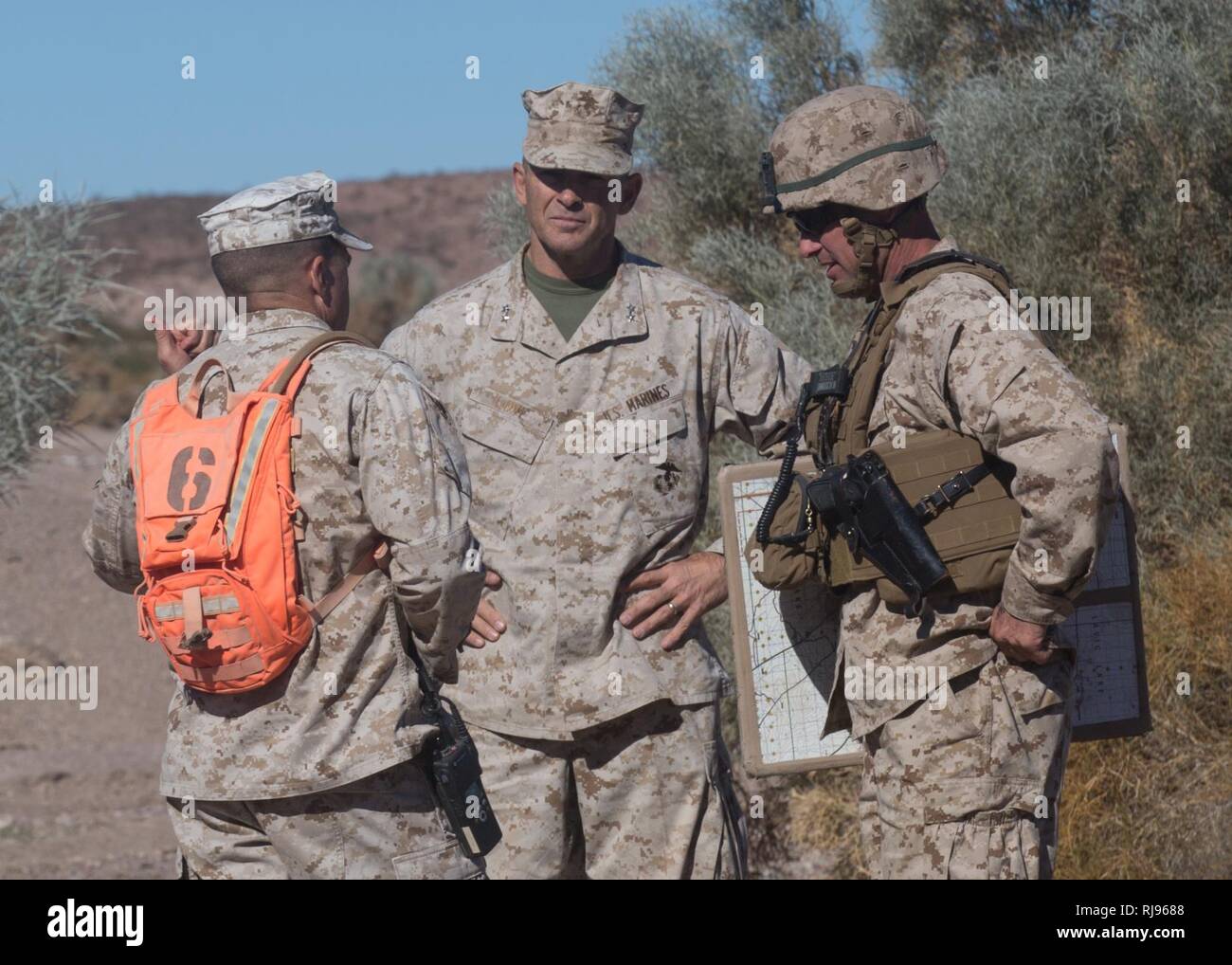 U.S. Marine Corps Maj. Gen. John K. Love, commanding general, 2nd ...
