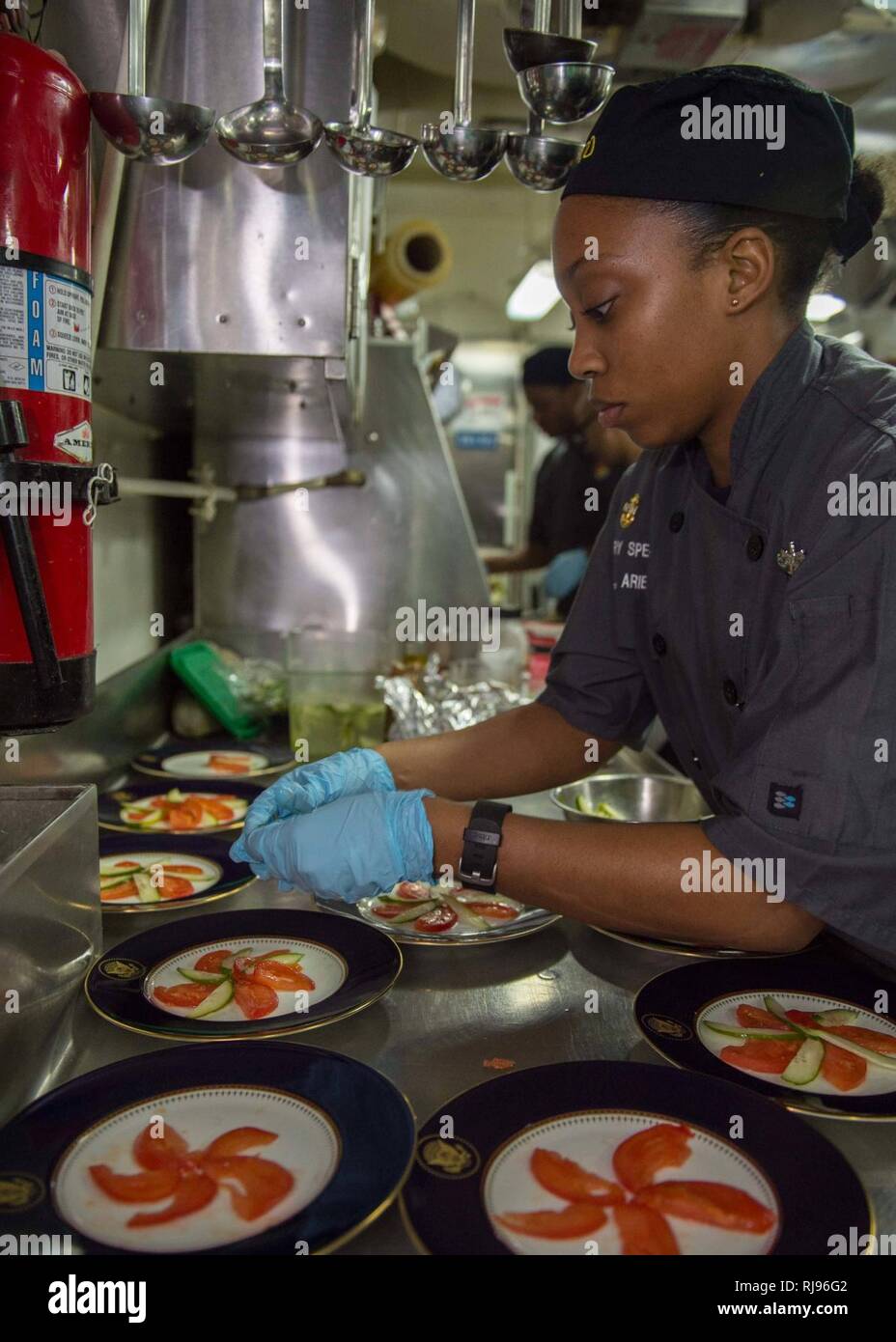 PHILIPPINE SEA (Nov. 3, 2016) Chief Petty Officer Arielle Hall ...