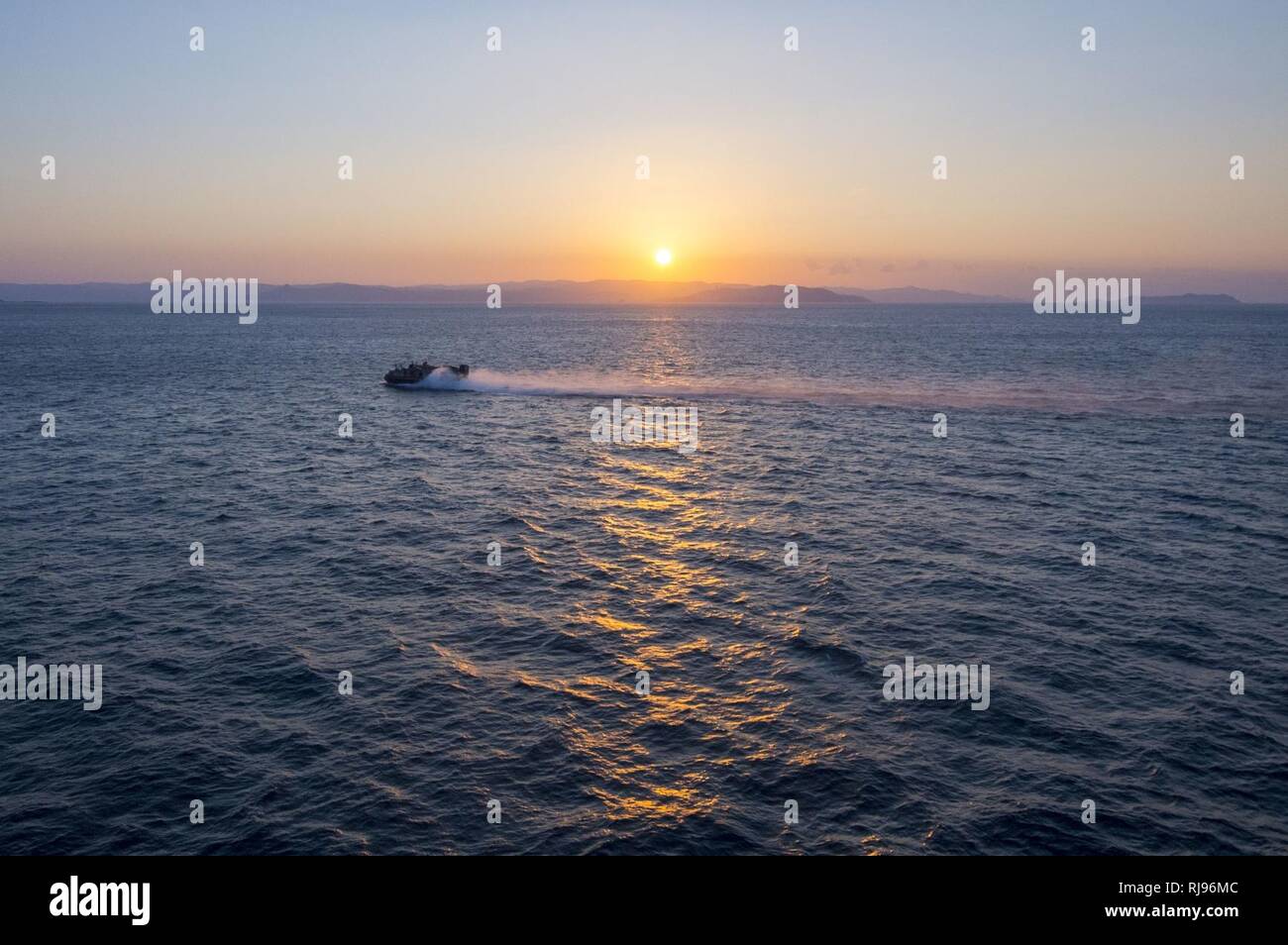 EAST CHINA SEA (Nov. 3, 2016) Landing craft air cushion (LCAC) 8 ...