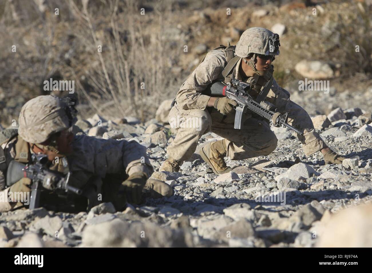 Prone shooting training hi-res stock photography and images - Alamy