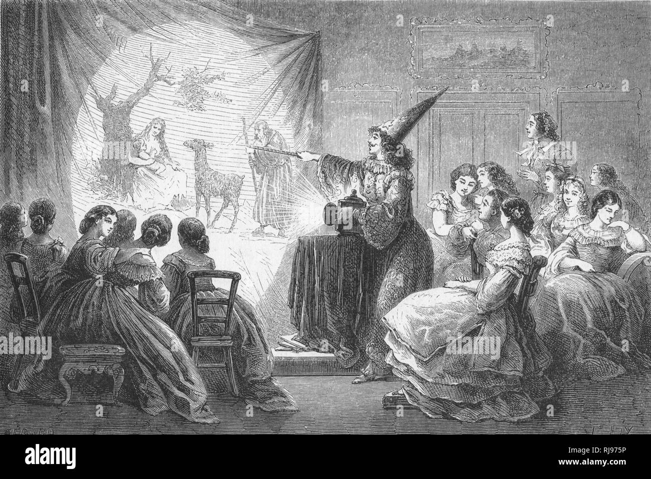 Magic Lantern show Stock Photo - Alamy