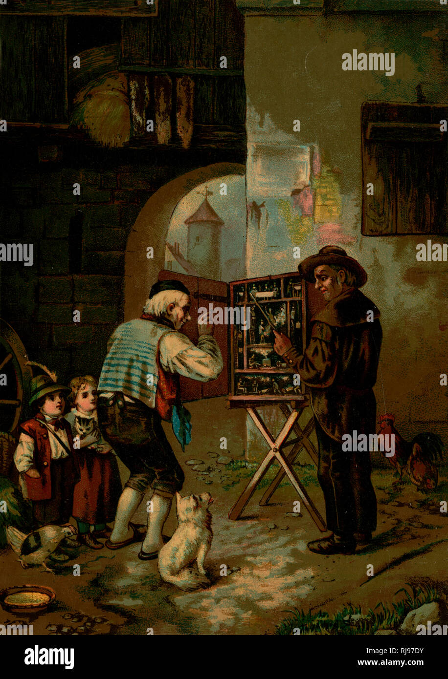 The raree show hi-res stock photography and images - Alamy