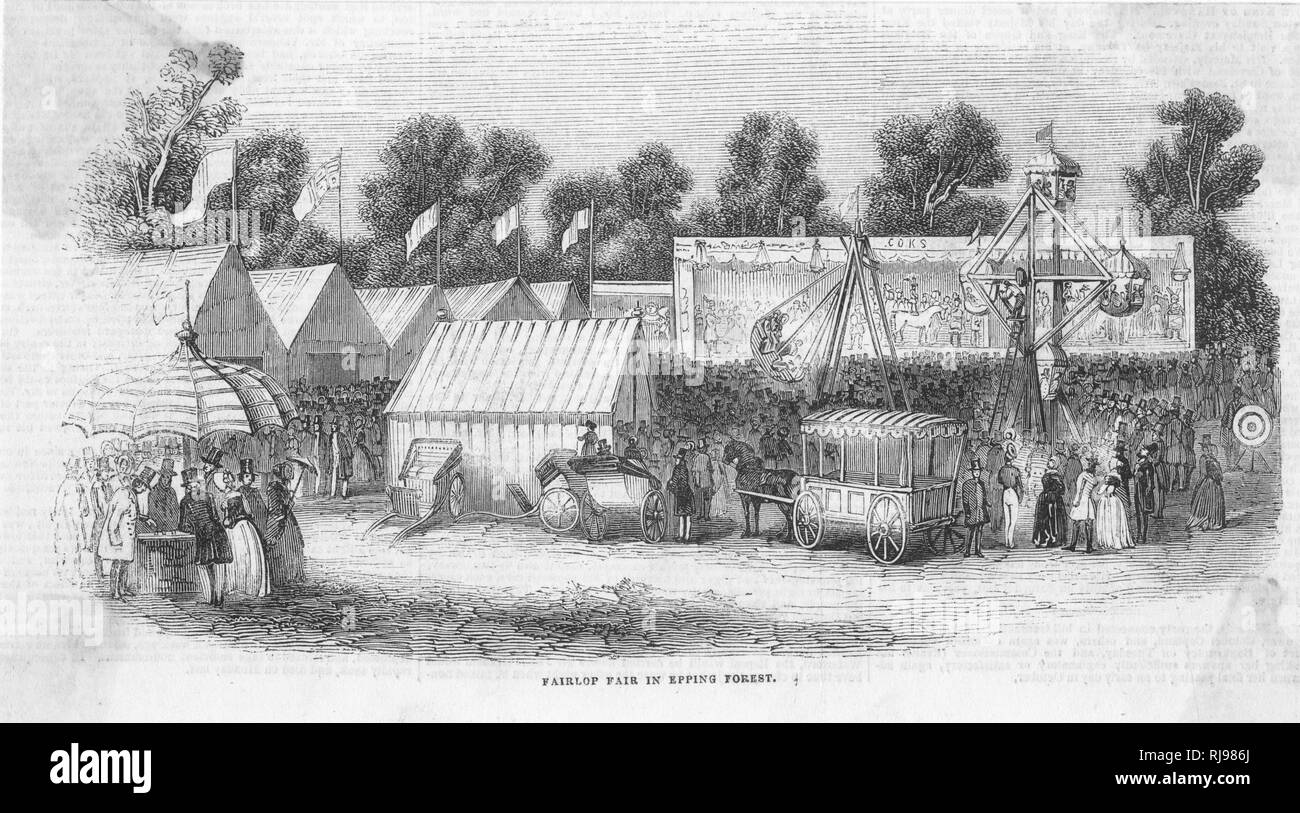 Forest fair Black and White Stock Photos & Images - Alamy