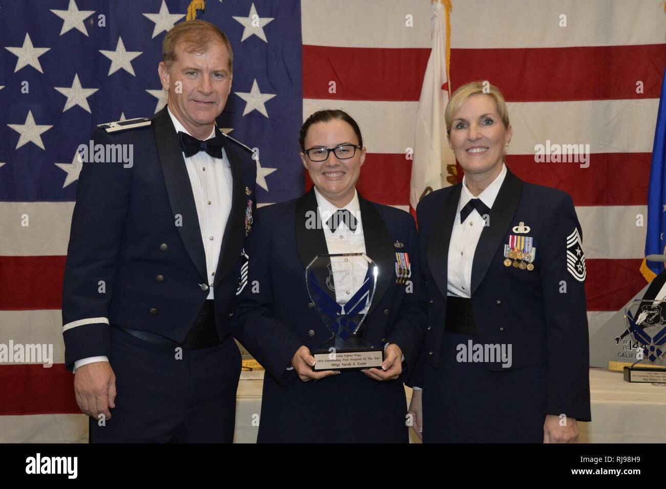 U.S. Air Force Col. Reed Drake, 144th Fighter Wing Commander and Chief ...