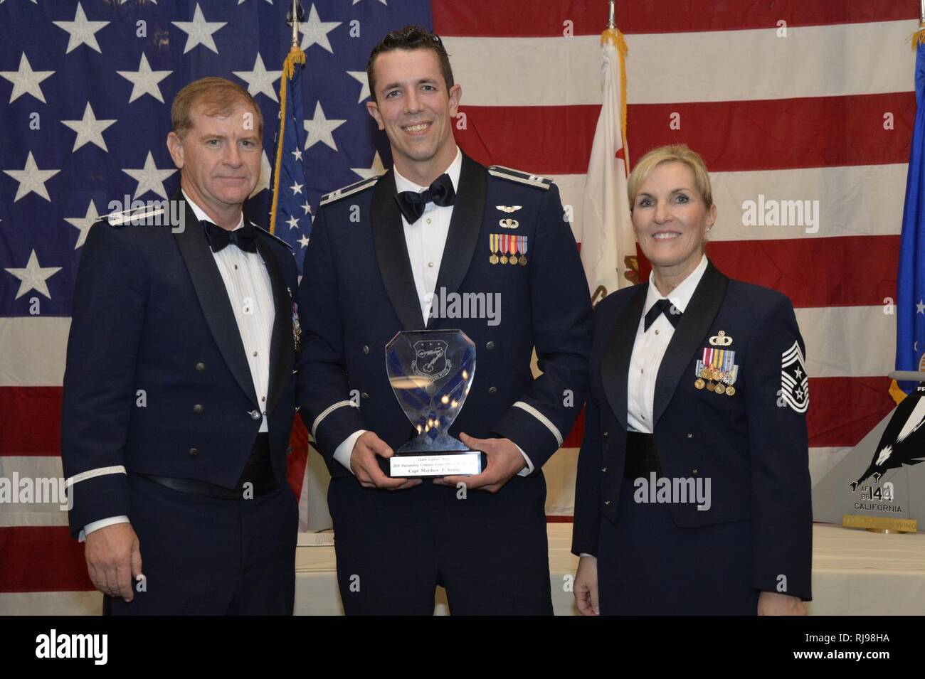 U.S. Air Force Col. Reed Drake, 144th Fighter Wing Commander and Chief ...