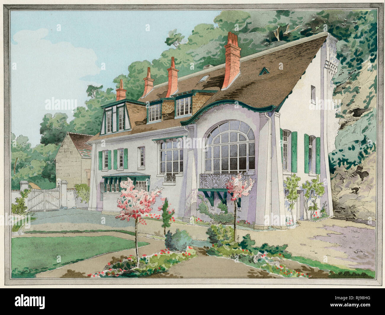 FRENCH COUNTRY HOUSE Stock Photo - Alamy