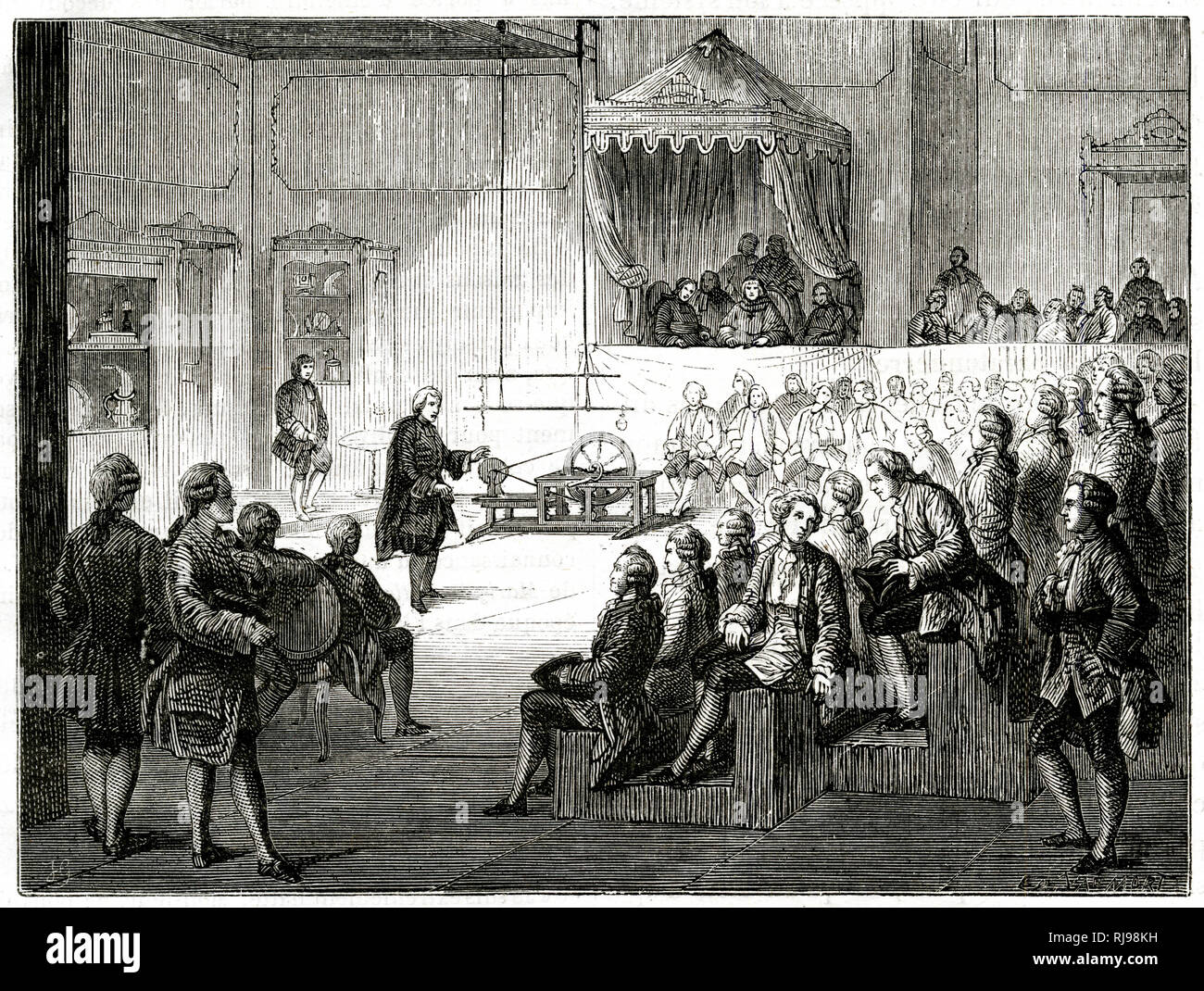 Jean antoine nollet hi-res stock photography and images - Alamy