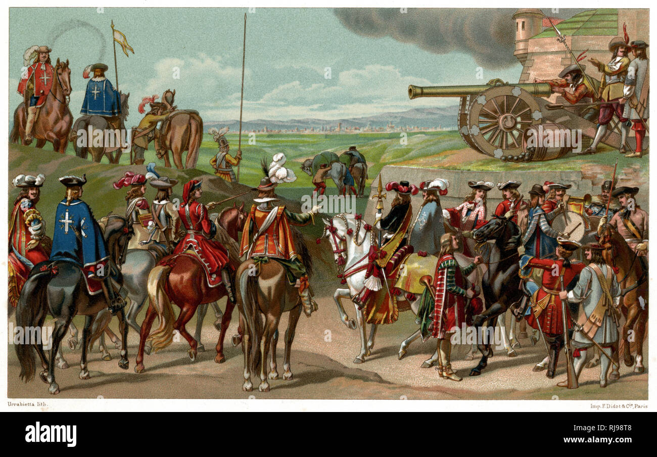 17th century french artillery hi-res stock photography and images - Alamy