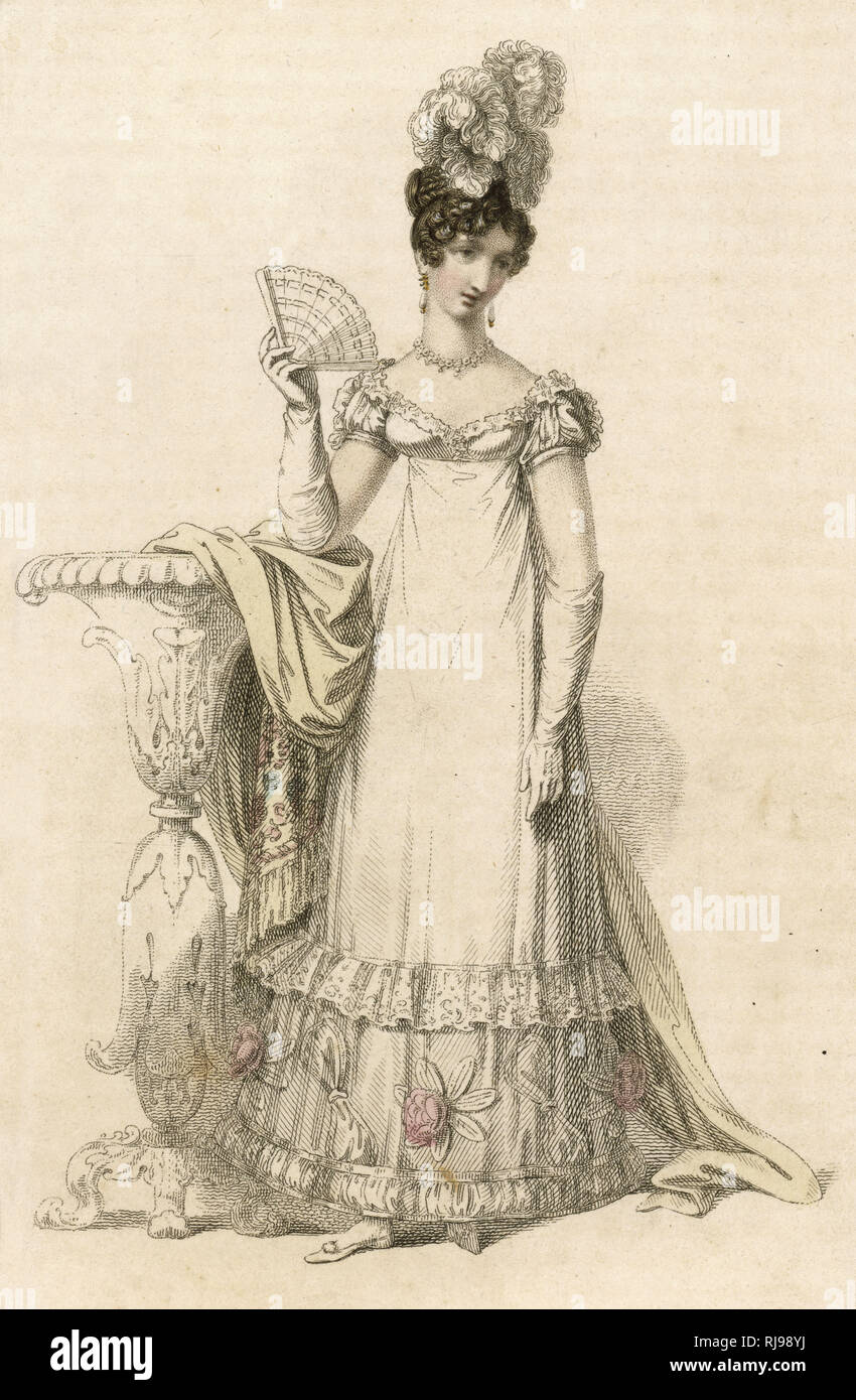 Satin trim dress hi-res stock photography and images - Alamy