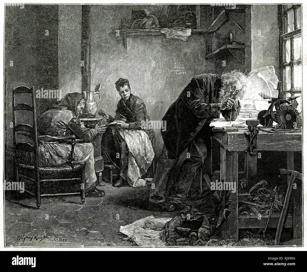 Wife of inventor hi-res stock photography and images - Alamy