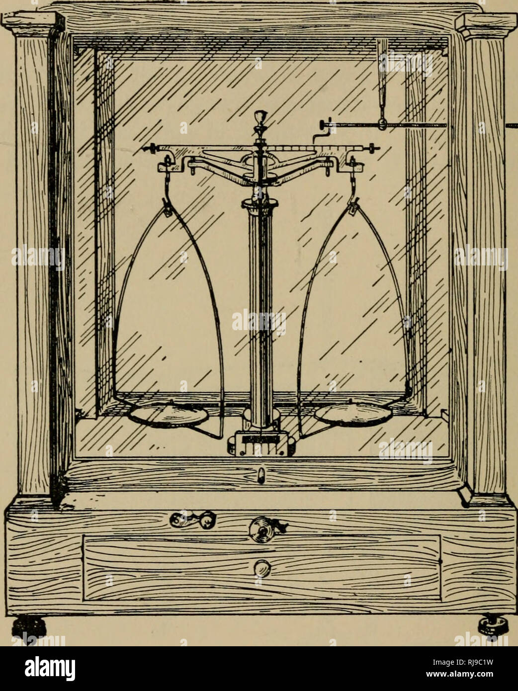 Analytical Balance Drawing