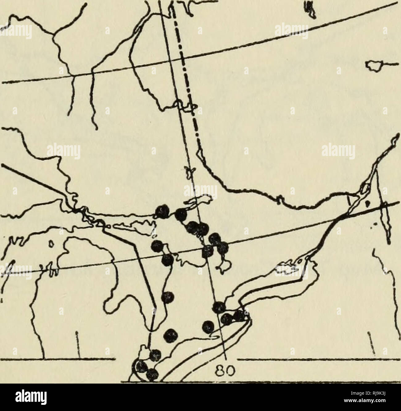 Map of muskoka hi-res stock photography and images - Alamy