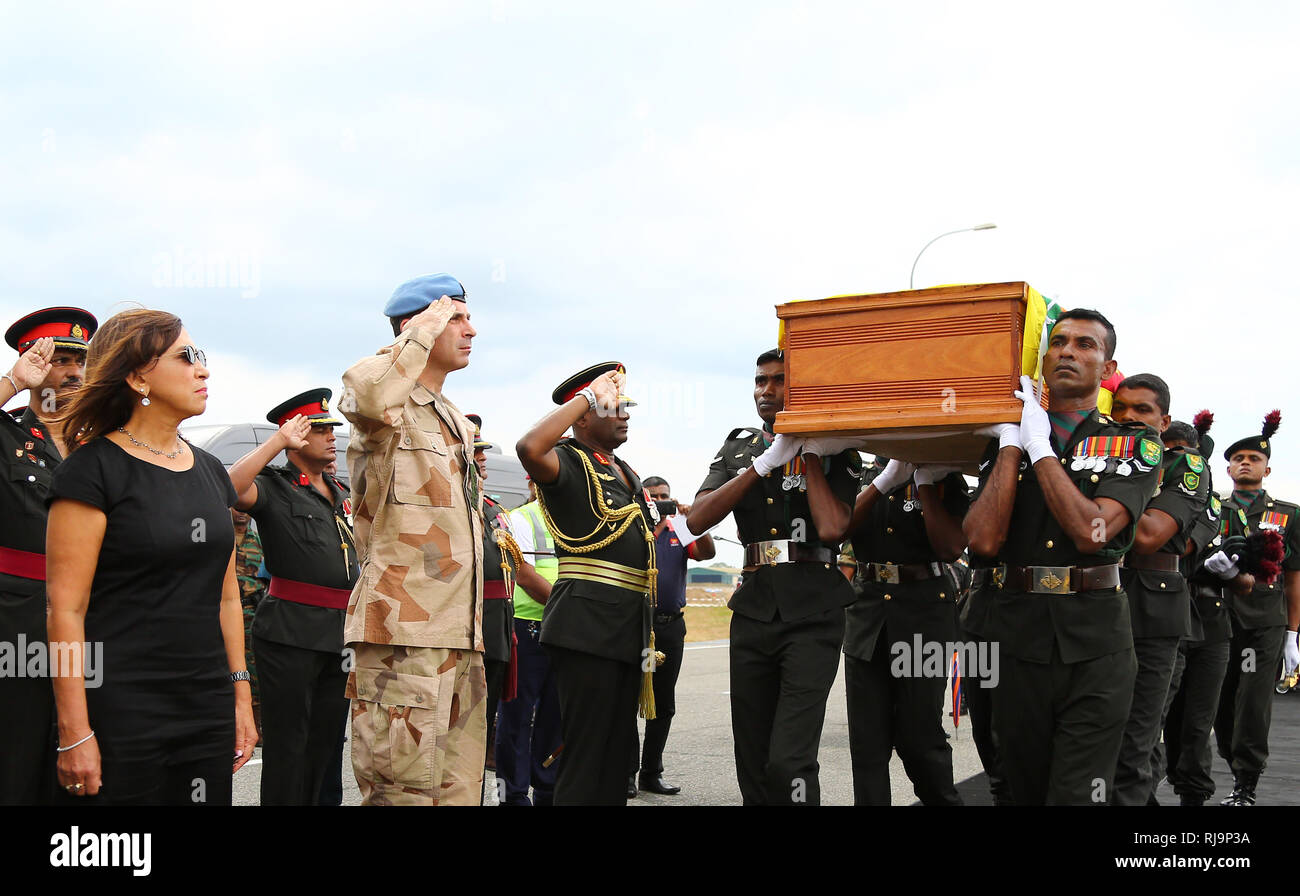 Colombo, Sri Lanka. 04th Feb, 2019. Sri Lankan Army Commander General ...