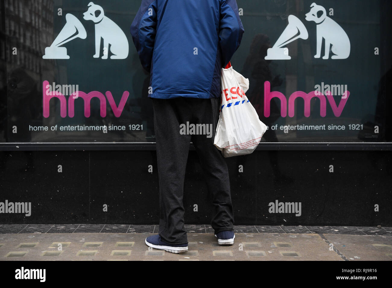 Hmvs flagship store on oxford street hi-res stock photography and ...