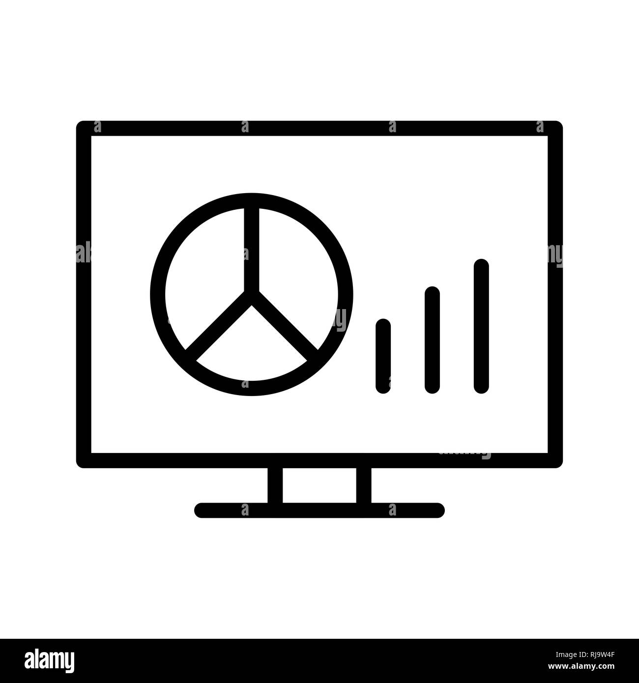 Graphs abstract Black and White Stock Photos & Images - Alamy