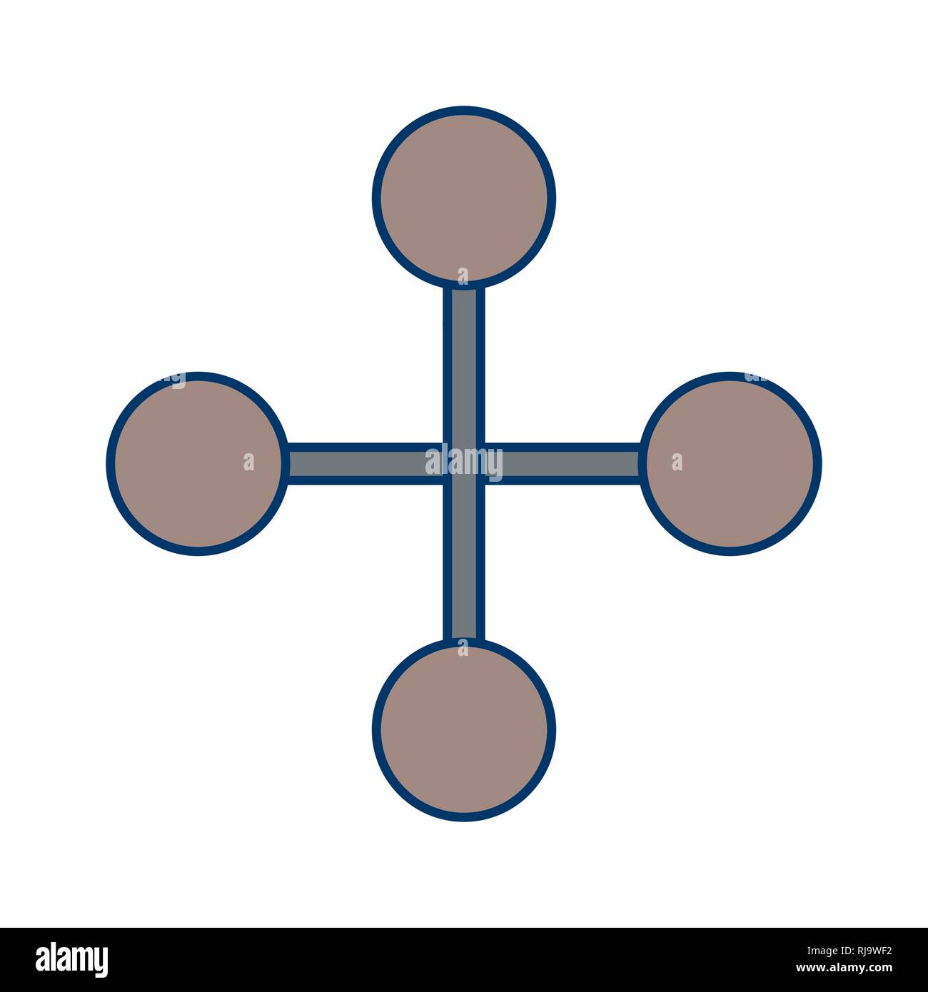 Vector Link Building Icon Stock Photo - Alamy