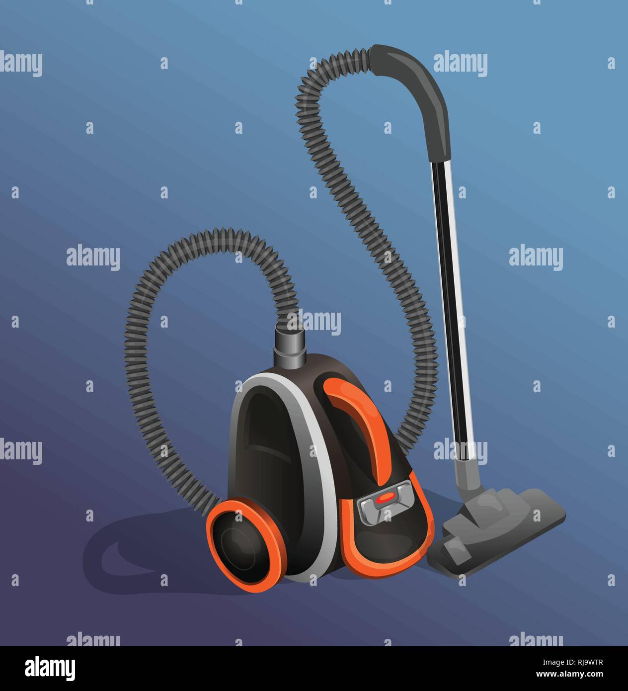 Household dust vacuum Stock Vector Images - Alamy
