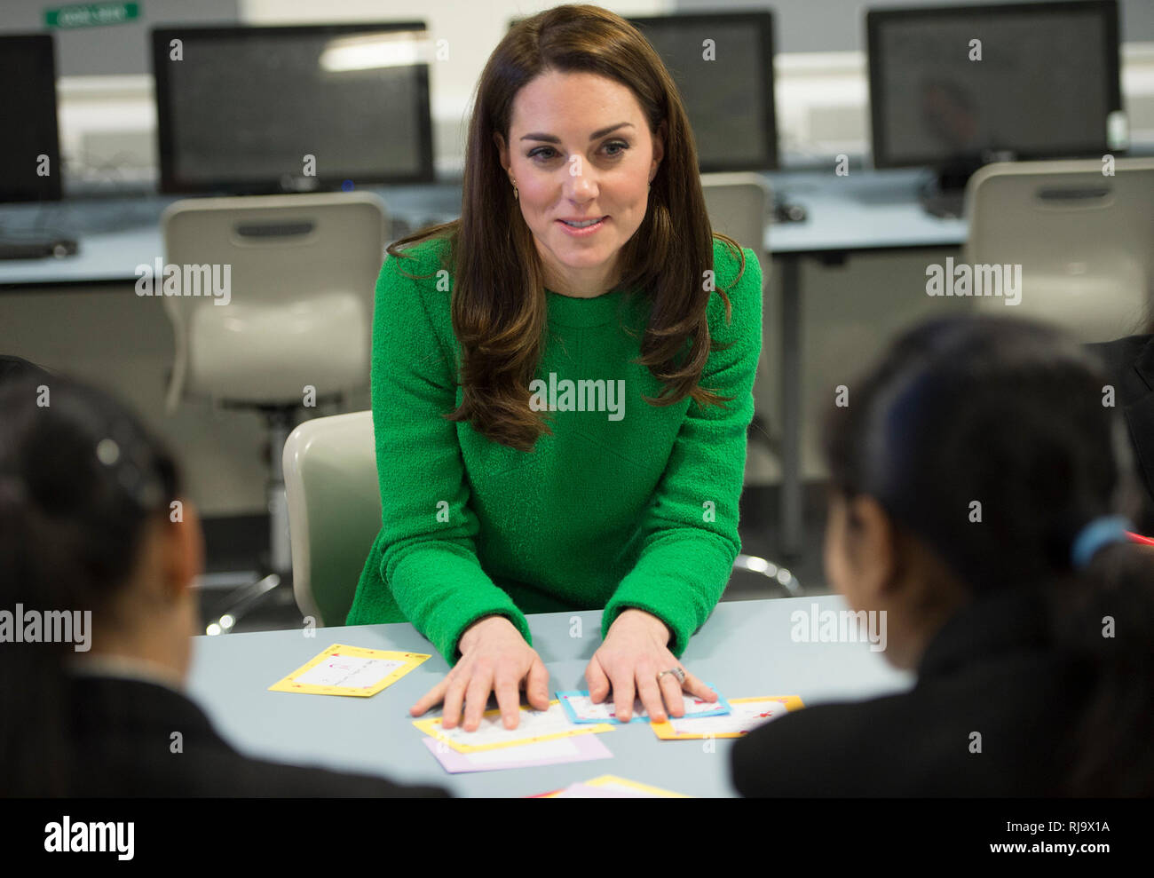 The Duchess of Cambridge during a visit to Alperton Community School in ...