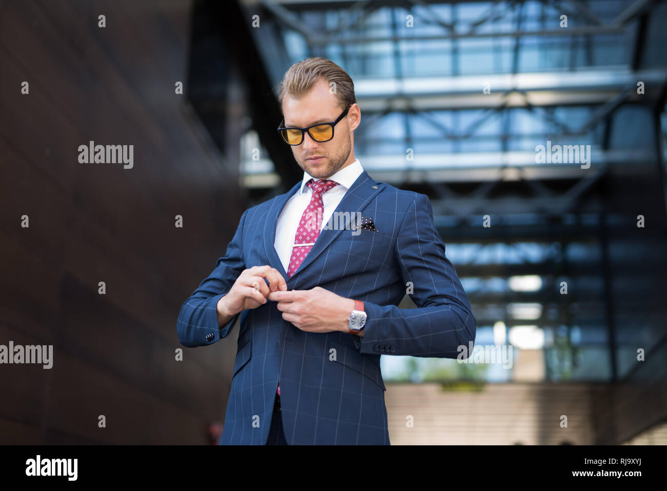 Business man fashion Stock Photo - Alamy