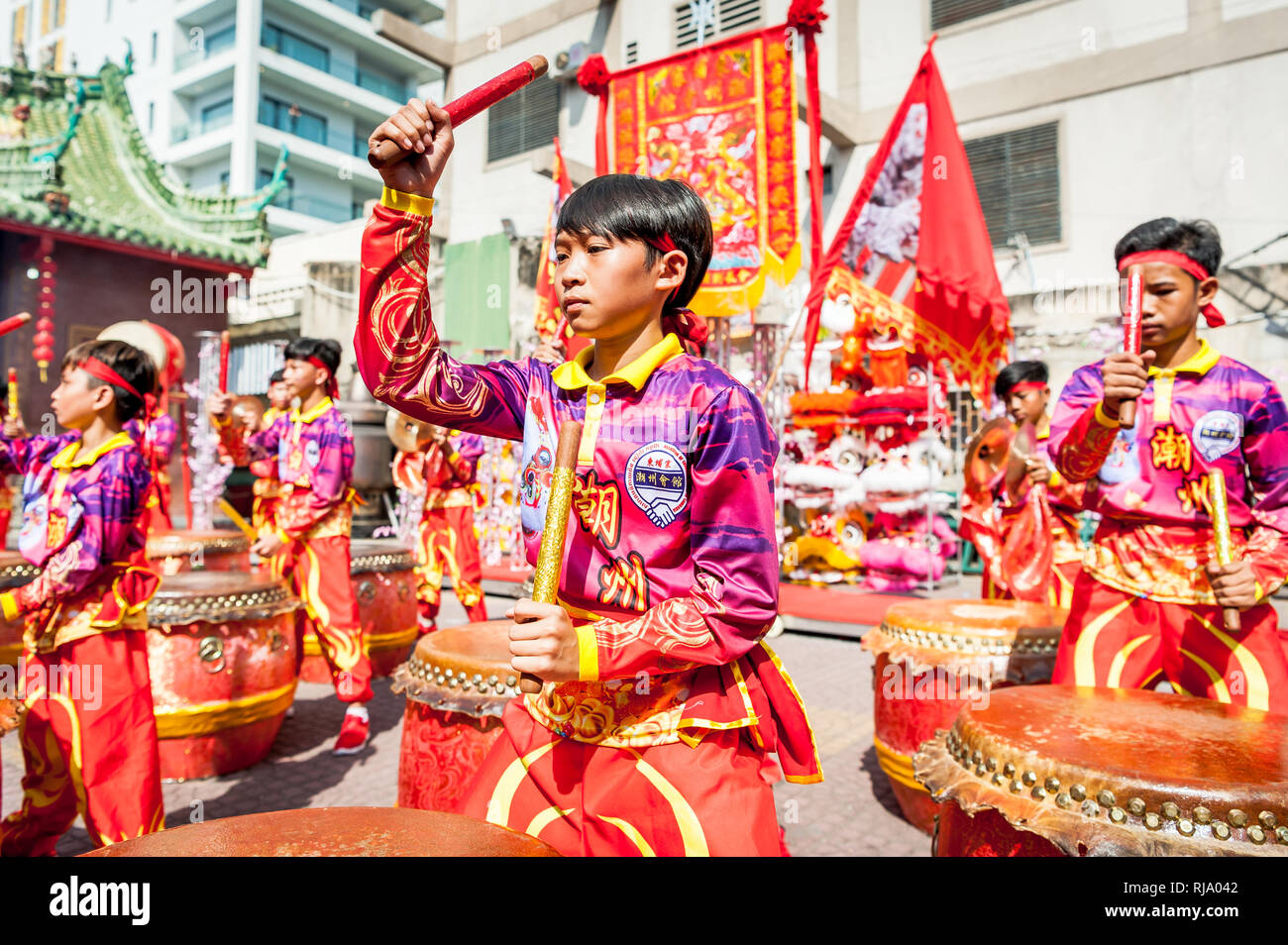A Cambodian dance and musical group practice their skills ahead of ...