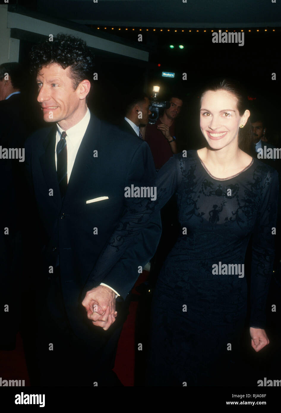 WESTWOOD, CA - DECEMBER 13: Singer Lyle Lovett and actress Julia ...