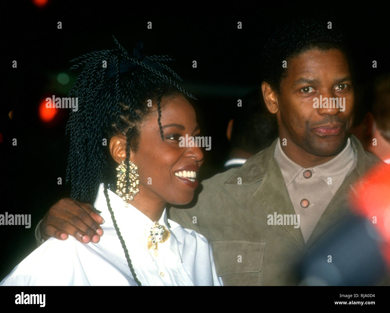 WESTWOOD, CA - DECEMBER 13: Actress Pauletta Washington and husband ...