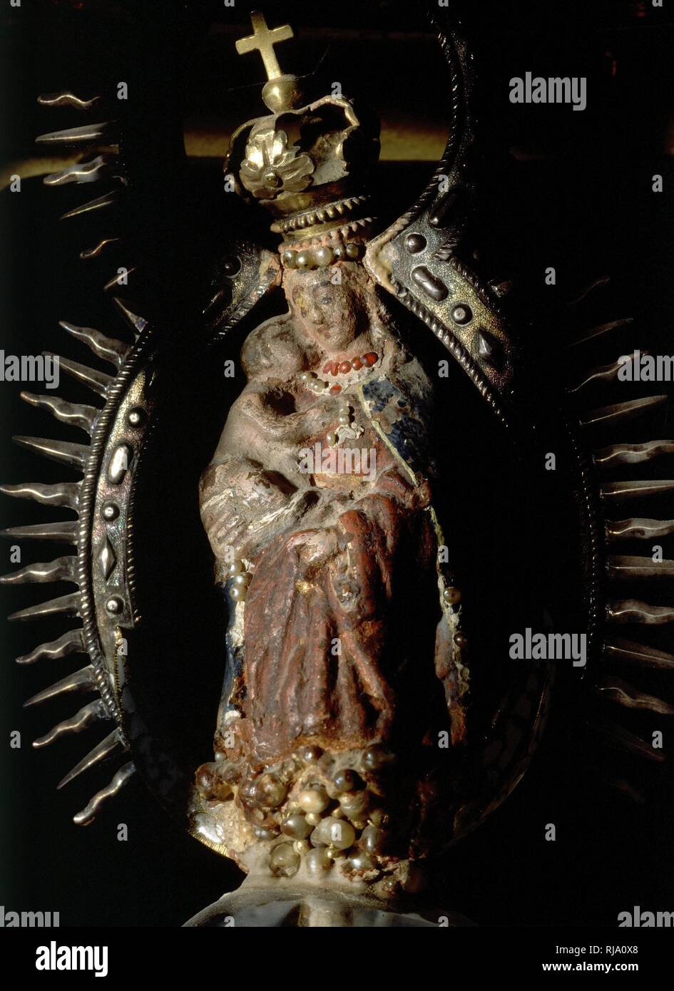 VIRGEN DE LA SALCEDA. Location: IGLESIA PARROQUIAL. TENDILLA ...