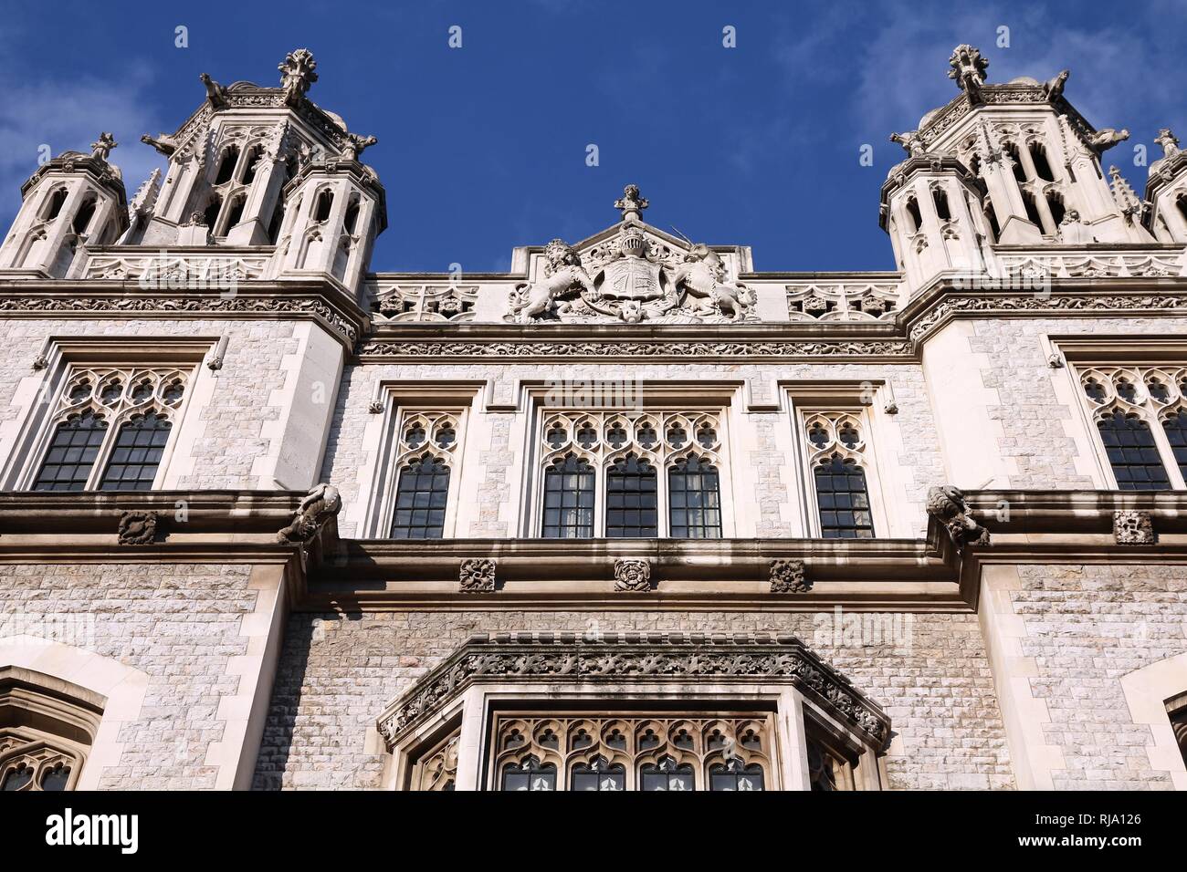 London, United Kingdom - Maughan Library building, part of King's ...