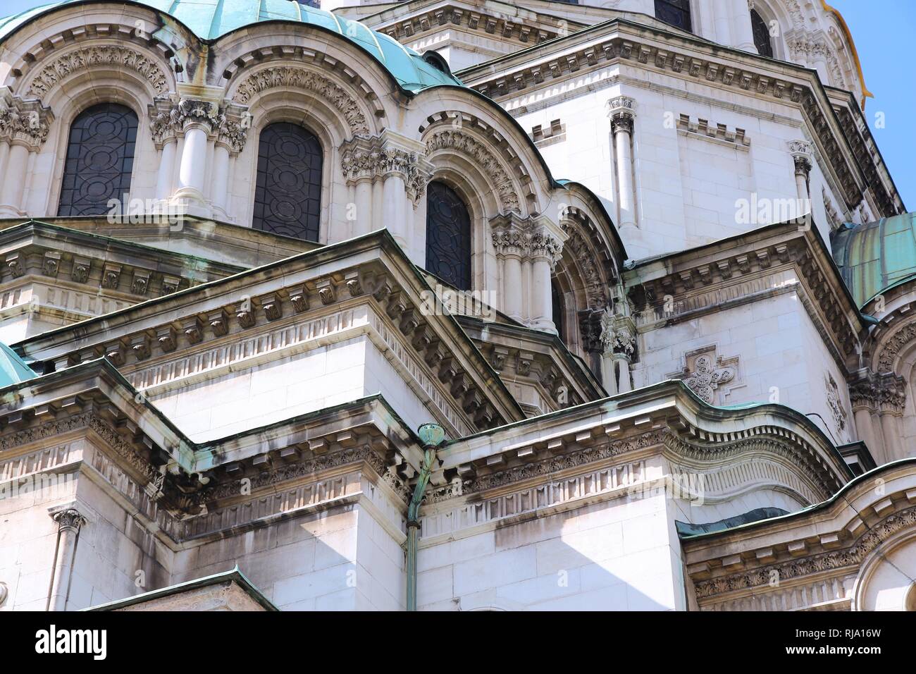 Sofia, Bulgaria - Alexander Nevsky Orthodox Cathedral. Neo-Byzantine ...