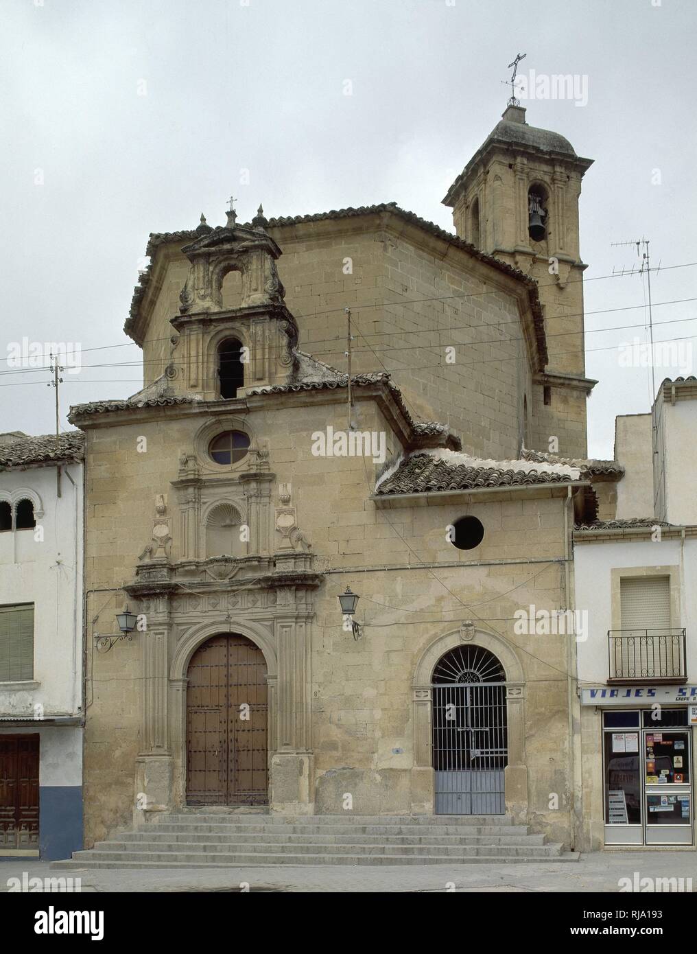 FACHADA DE LA IGLESIA DE SAN ANTON CONSTRUIDA EN 1753 - BARROCO ESPAÑOL ...