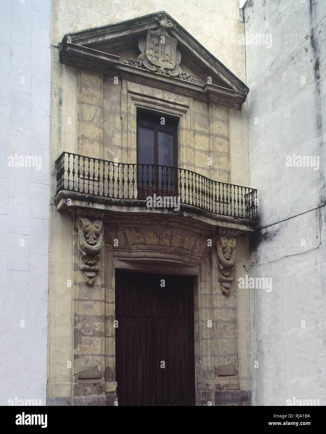 CALLE GONDOMAR-FACHADA DEL NUM 12. Location: EXTERIOR. SPAIN Stock ...