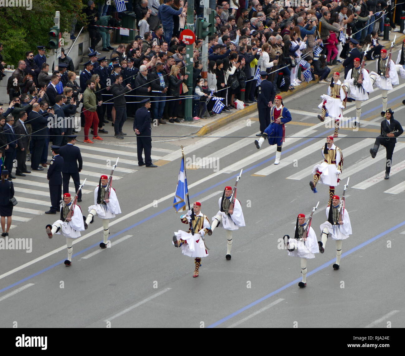 Greek military, parade in Athens for the 2018 Independence Day ...