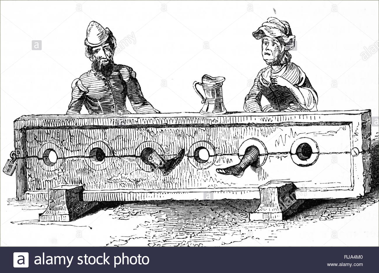 Man In Stocks Stock Photos & Man In Stocks Stock Images - Alamy