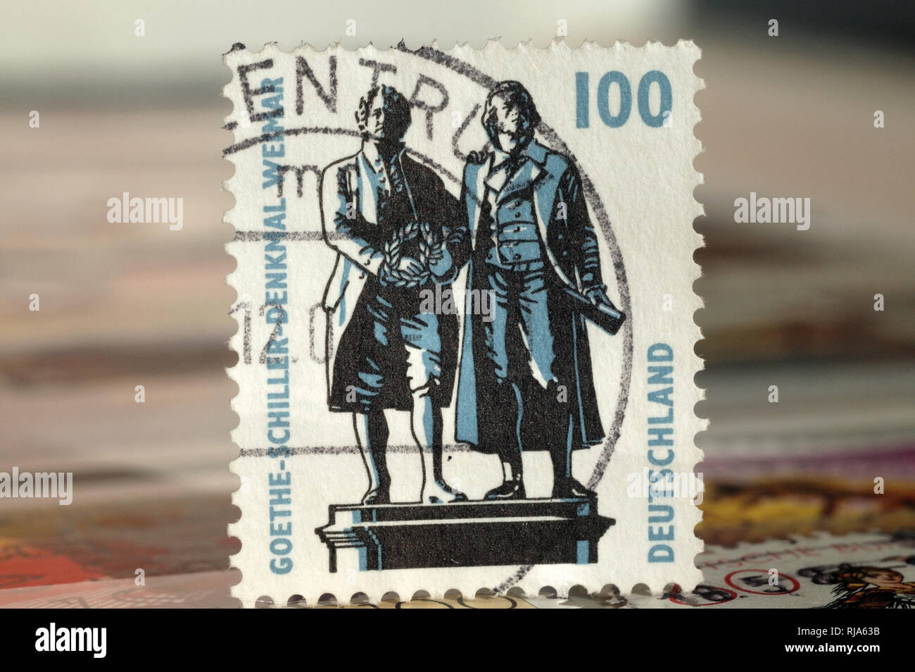 Kiev, Ukraine, February 05, 2019: Postage stamp of Germany. Edition on ...