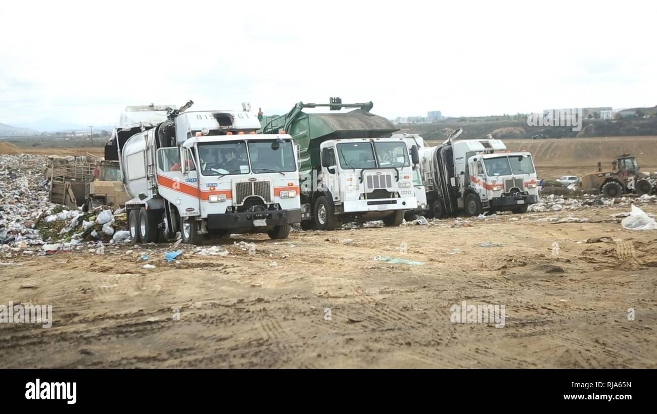 The Miramar Landfill located in San Diego, Calif., produces methane gas ...