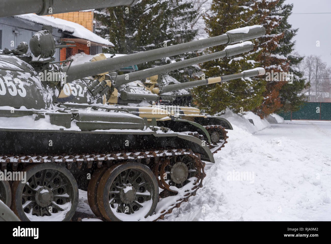 Soviet t 55 tank hi-res stock photography and images - Alamy