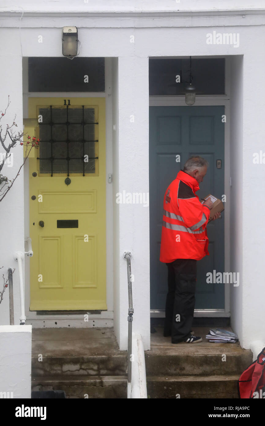 Postman jacket hi-res stock photography and images - Alamy
