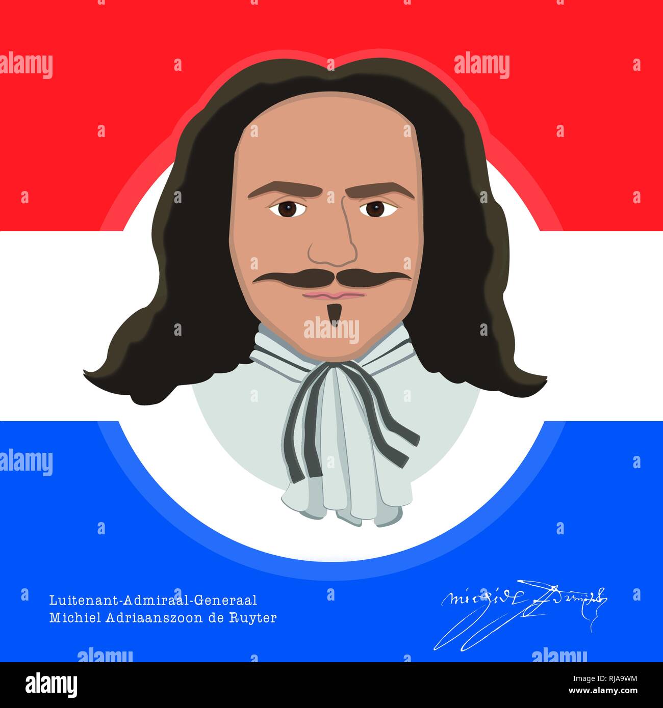 Michiel de Ruyter was a famous Dutch admiral. He was one of the most ...
