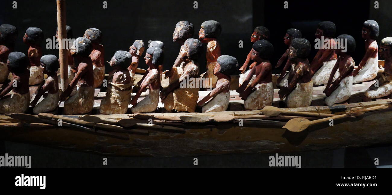 Egyptian funerary barge hi-res stock photography and images - Alamy