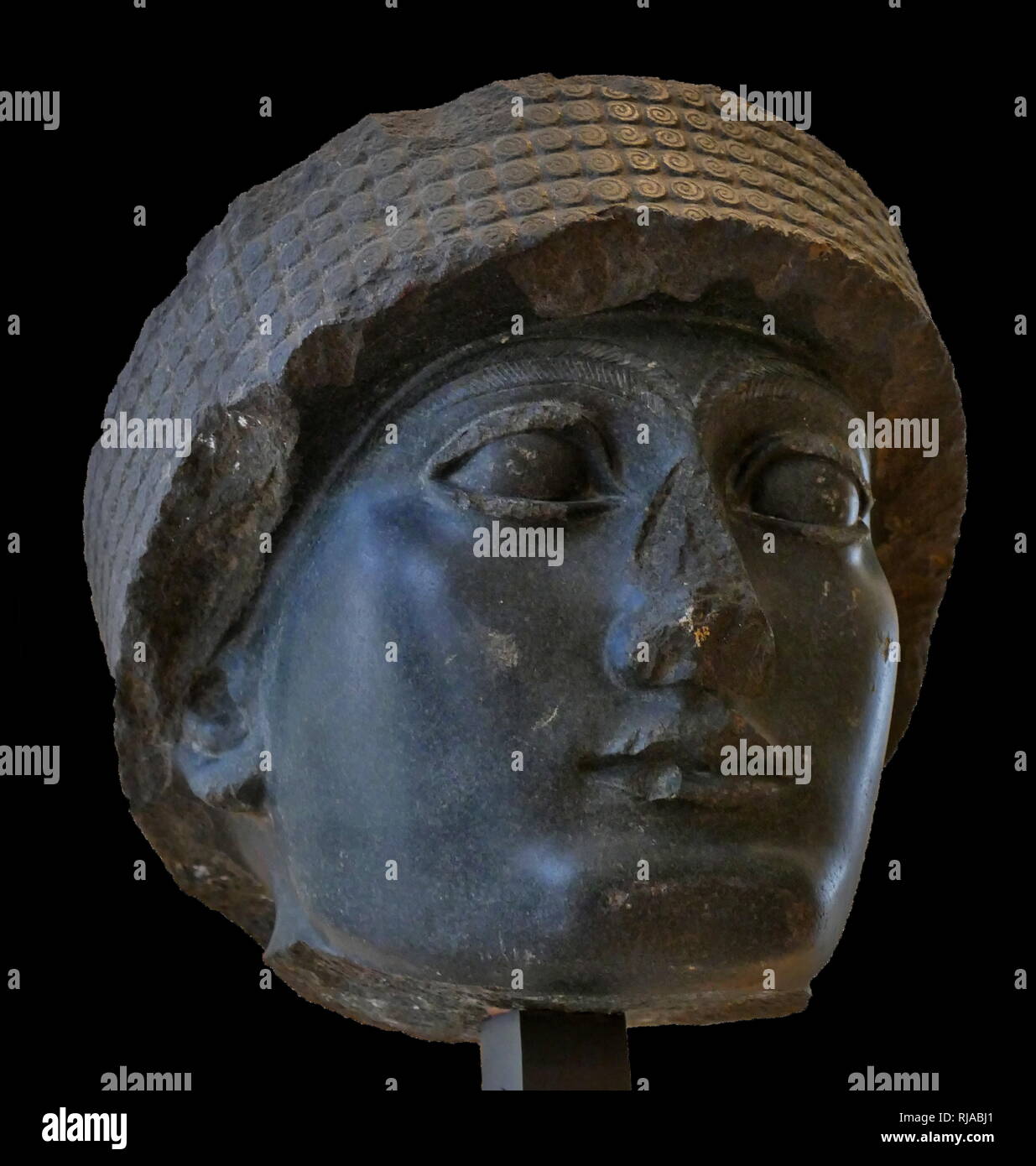 Head of Gudea, prince of Lagash. circa 2120 BC. Gudea ruled between ca ...