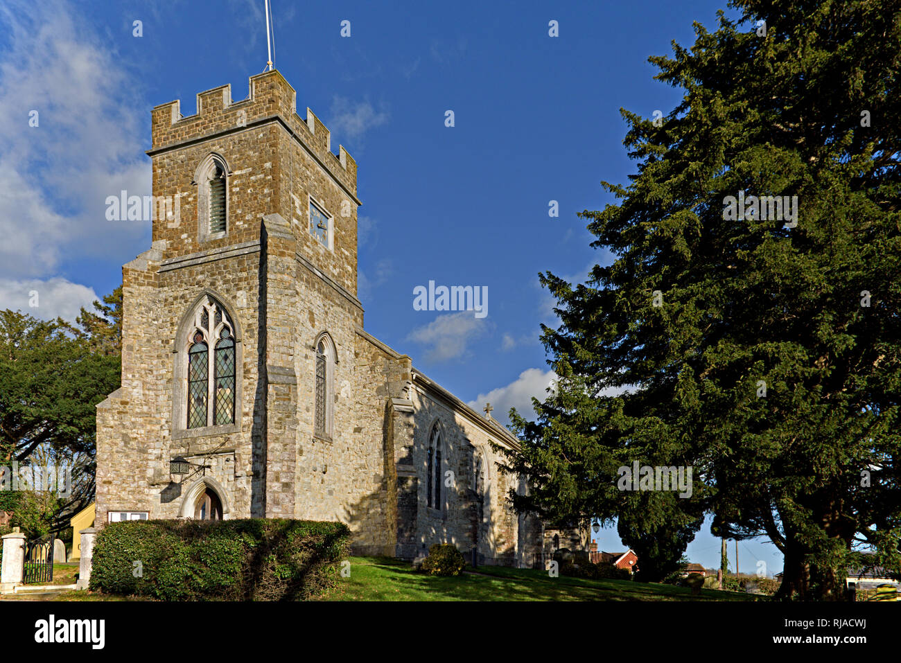 St Georges Church Weald in Sevenoaks Weald, Kent, UK Stock Photo - Alamy