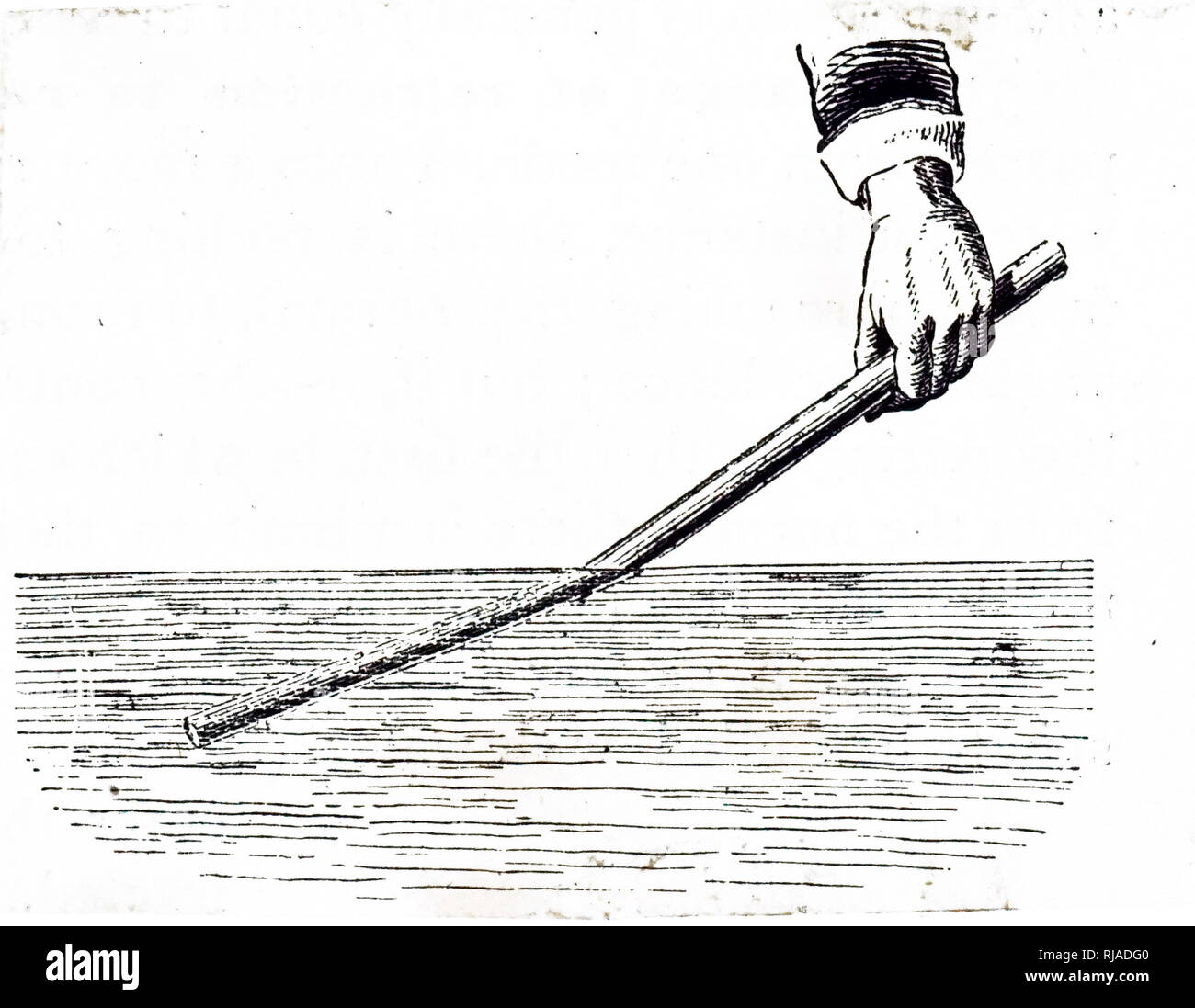 Optical illusion refraction hi-res stock photography and images - Alamy