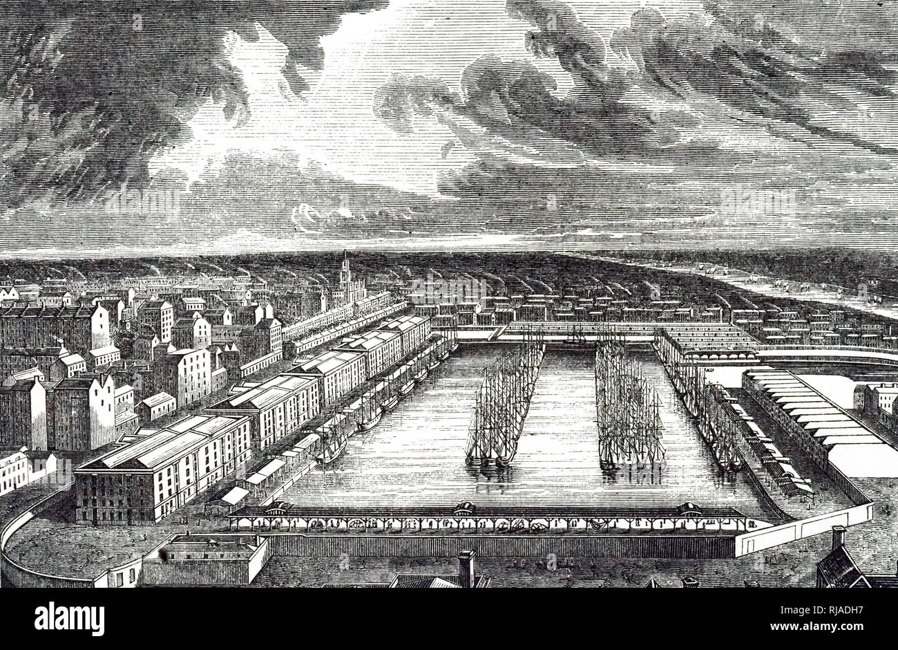 Ships london docks hi-res stock photography and images - Alamy