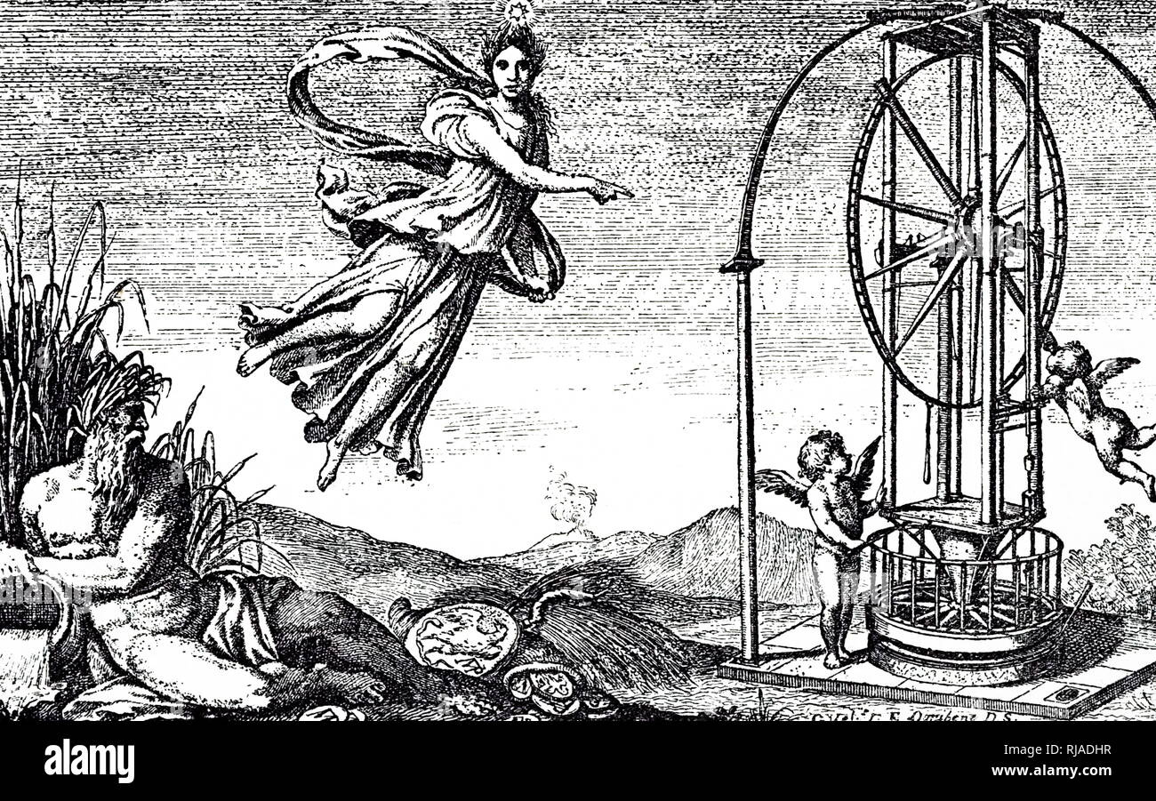 An illustration from Giuseppe Piazzi's catalogue of star positions ...