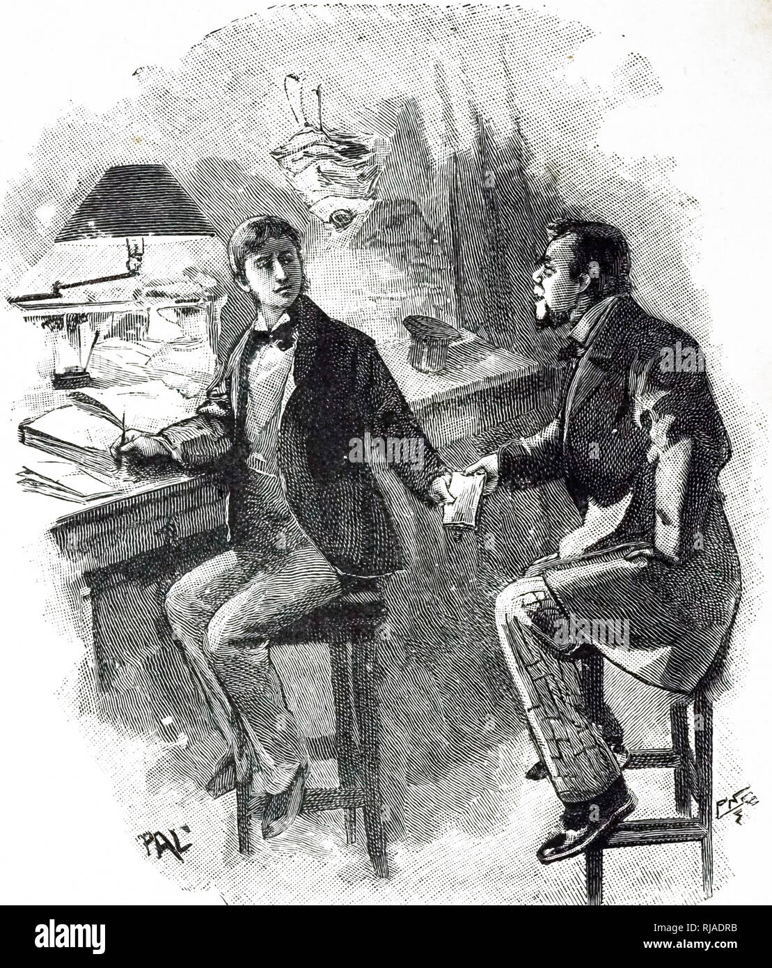 Clerk 19th century hi-res stock photography and images - Alamy