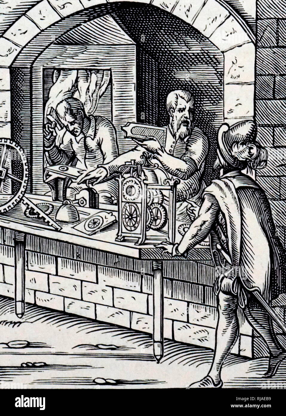 Wood engraving by jost amman hi-res stock photography and images - Alamy